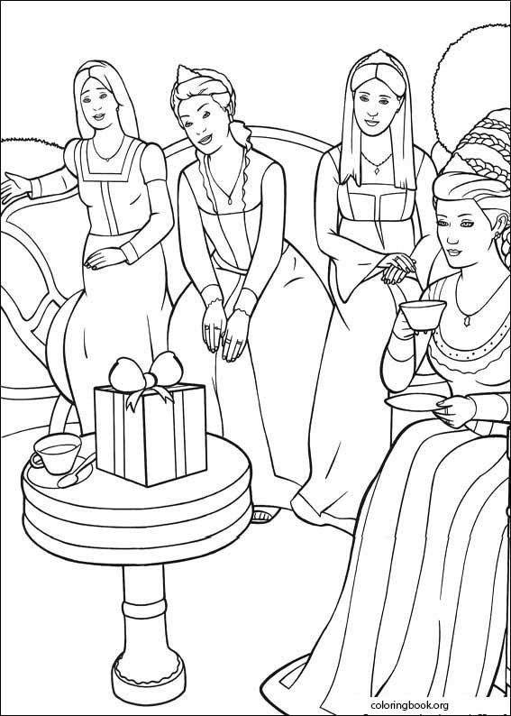 Shrek 3 Coloring Pages